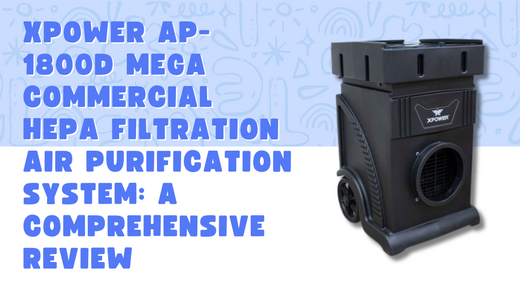 XPOWER AP-1800D MEGA Commercial HEPA Filtration Air Purification Syste ...